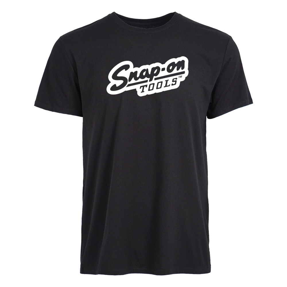 Retro Black T-Shirt: Snap-on Consumer