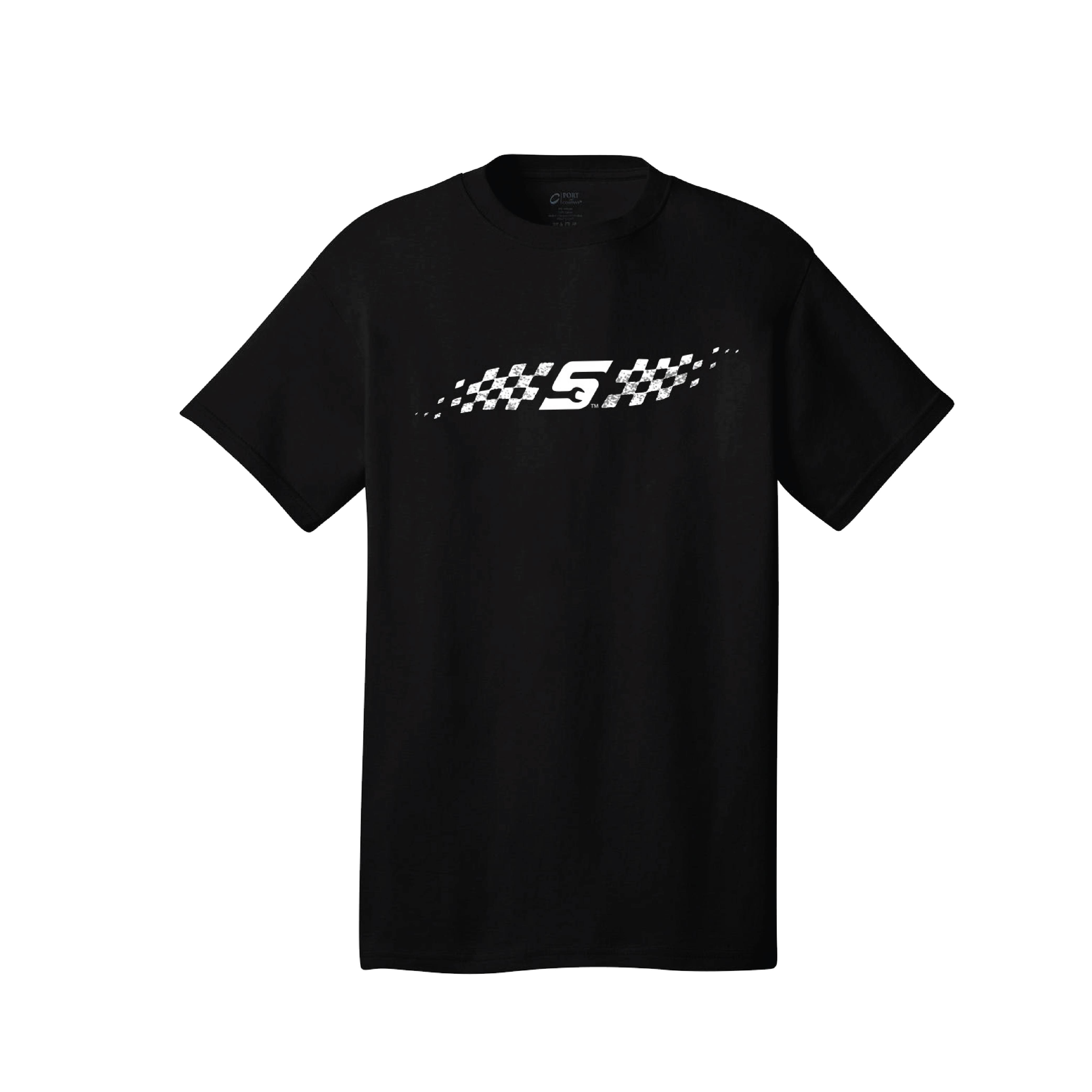Wrench "S" Checkered Flag T-Shirt: Snap-on Consumer