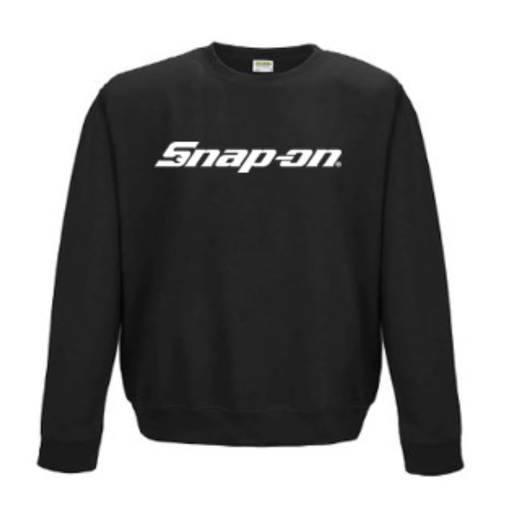 Crewneck Sweatshirt Black: Snap-on Consumer