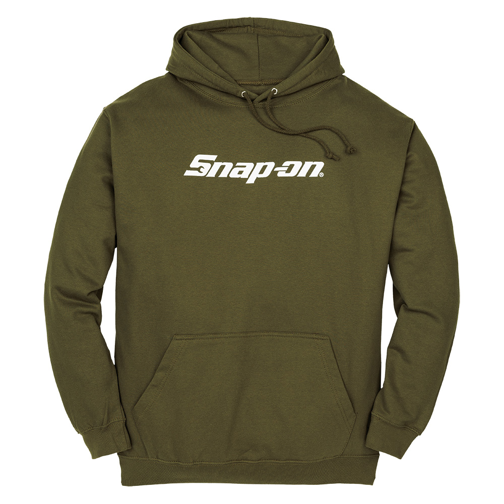 Olive Green Hoodie: Snap-on Consumer