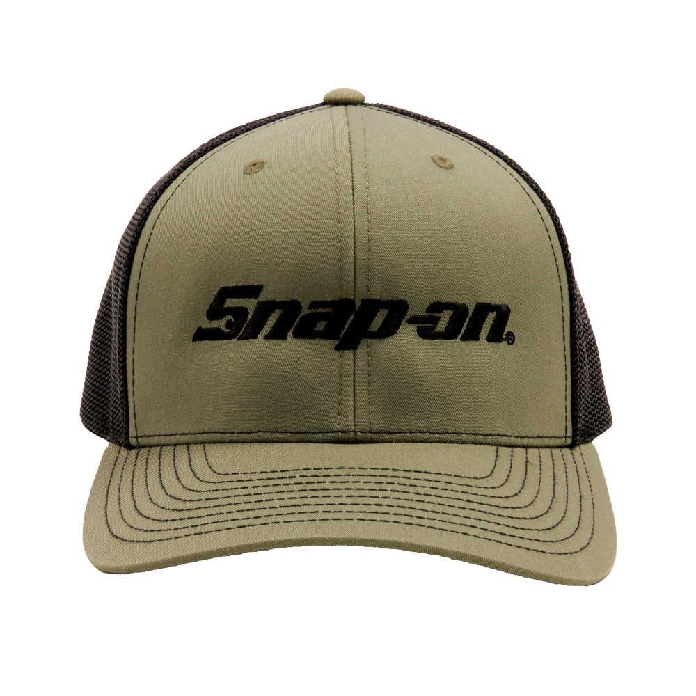 Richardson® Olive Green/Black Cap: Snap-on Consumer