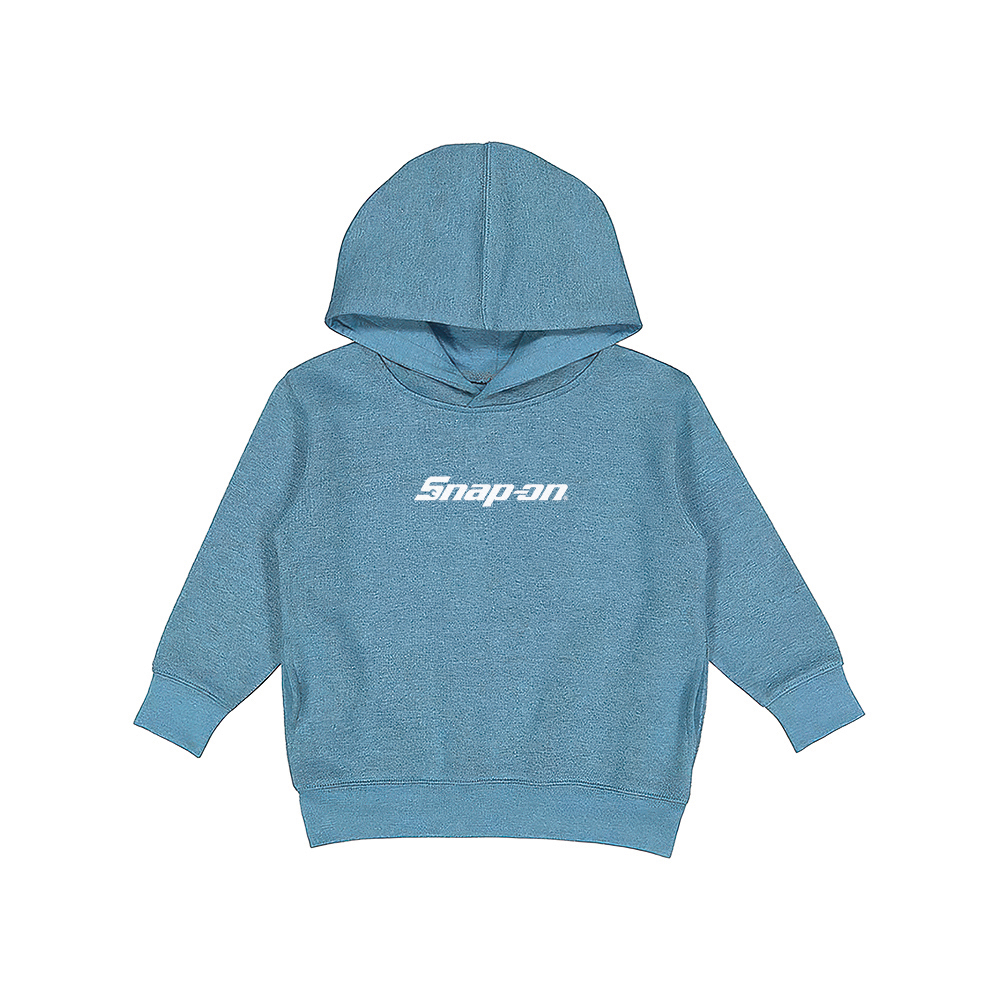 Heather Blue Toddler Hoodie: Snap-on Consumer