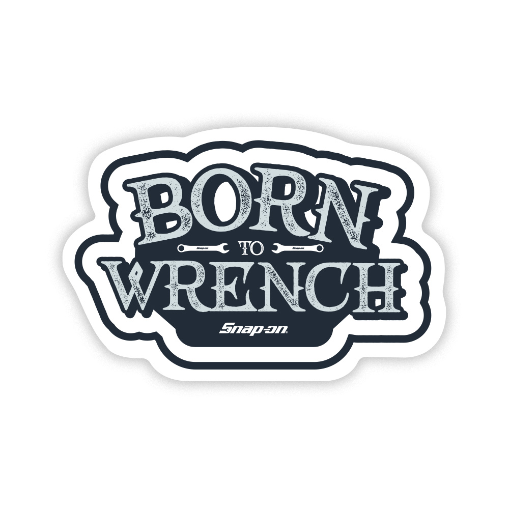 Born to Wrench Decal 10-Pack: Snap-on Consumer