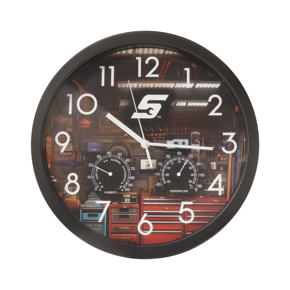 Garage Theme Clock: Snap-on Consumer