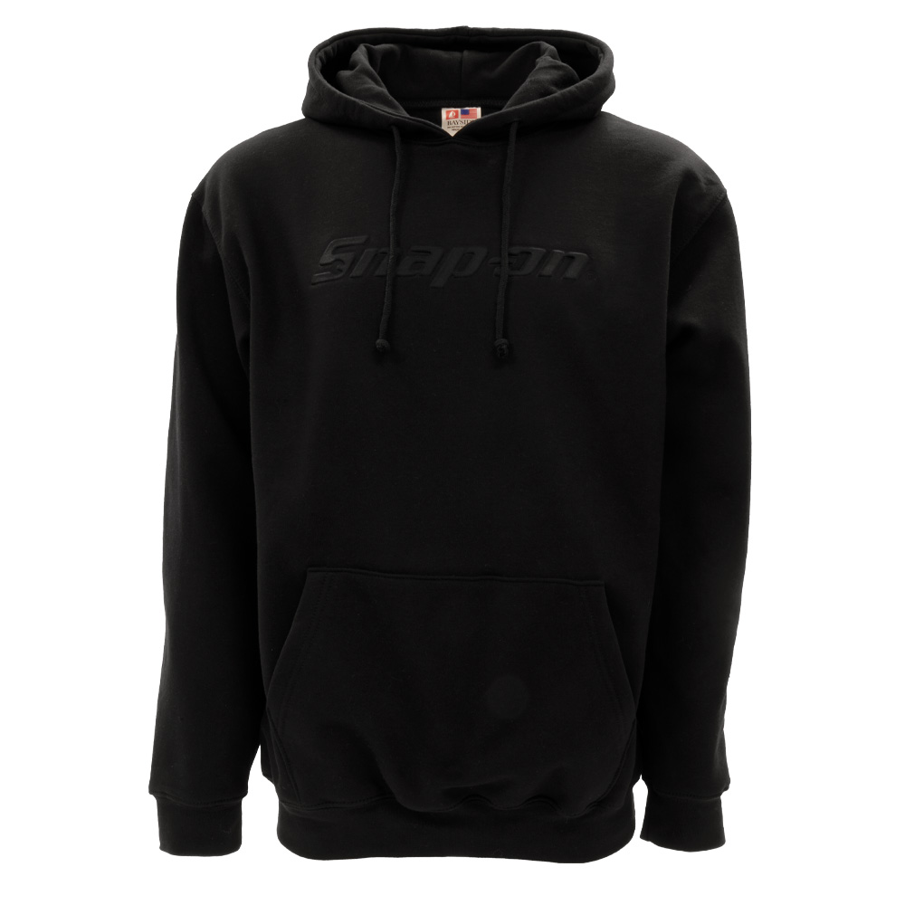 USA Made Black Hoodie: Snap-on Consumer