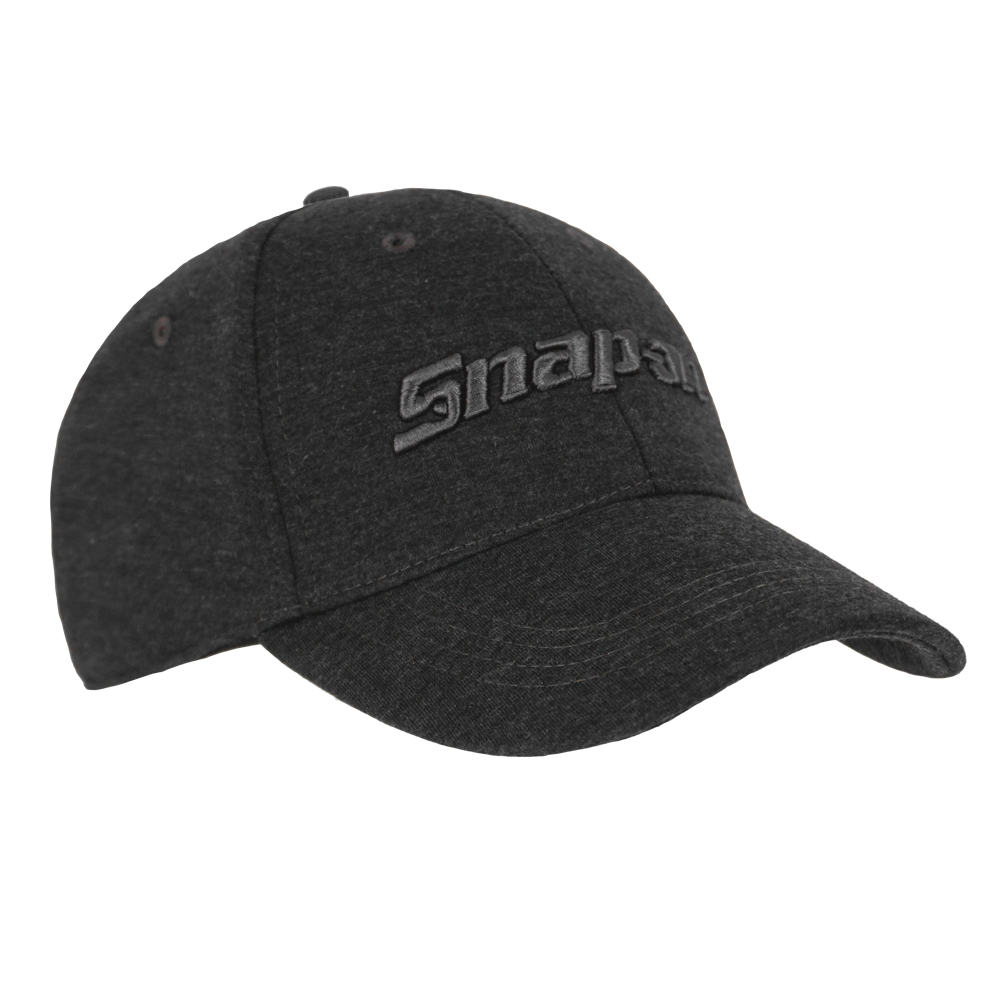 3D Heather Black Cap: Snap-on Consumer